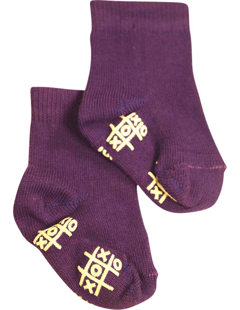 Tic Tac Toe Infant Newborn Baby Girl's Anklet Hand-Linked Seamless Sock ...
