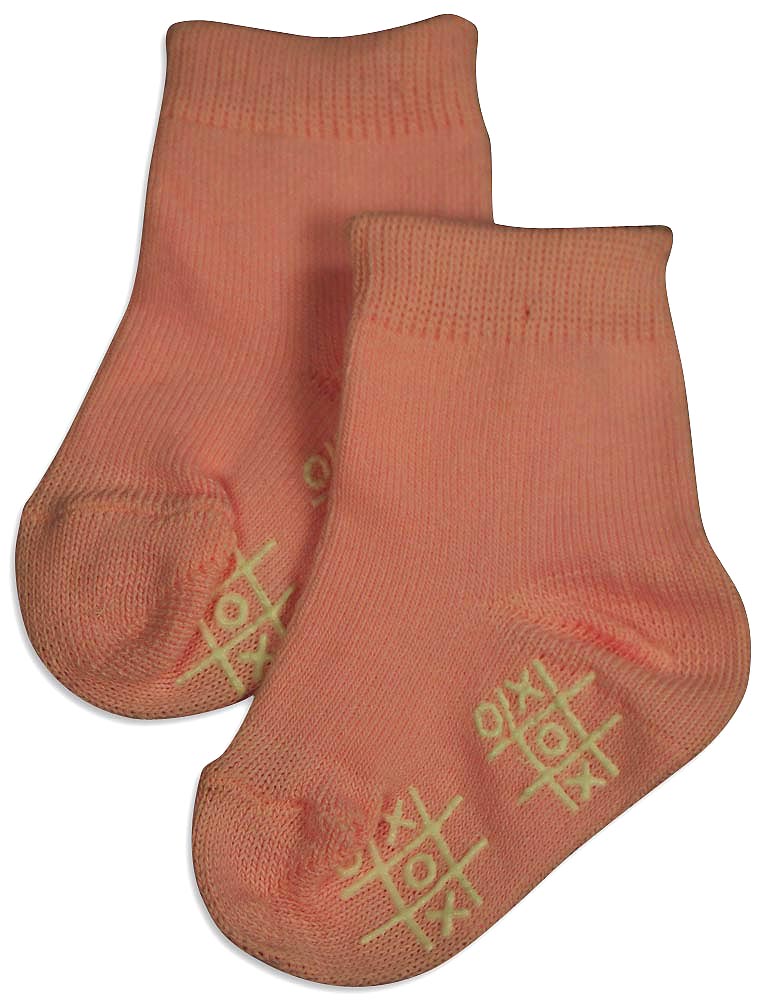 Tic Tac Toe Infant Newborn Baby Girl's Anklet Hand-Linked Seamless Sock ...